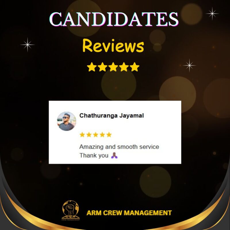 Arm Crew Management - Arm Crew Management (Pvt) Ltd